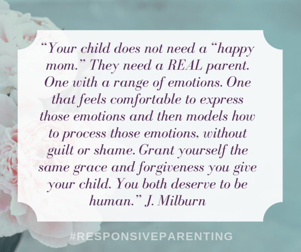 Responding Instead Of Reacting Responsive Parenting