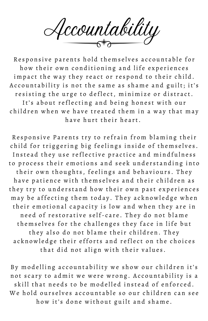 The Principles of Responsive Parenting (Updated 2021) – Responsive ...