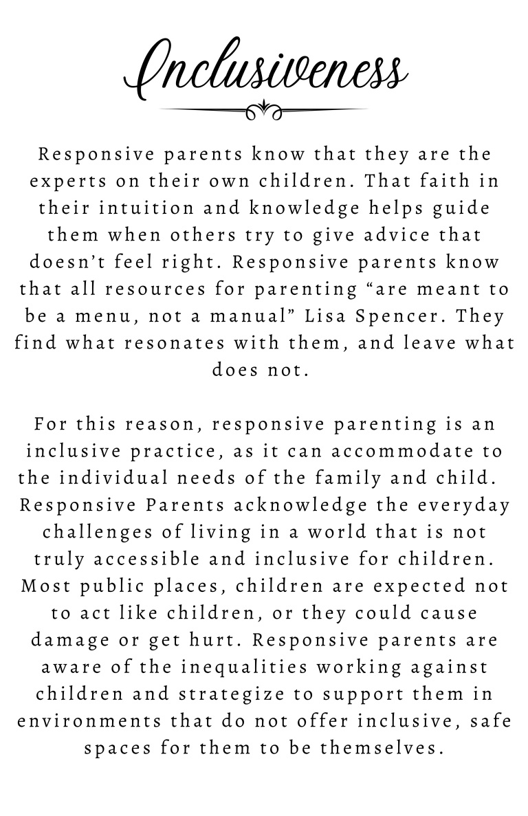 The Principles of Responsive Parenting (Updated 2021) – Responsive ...
