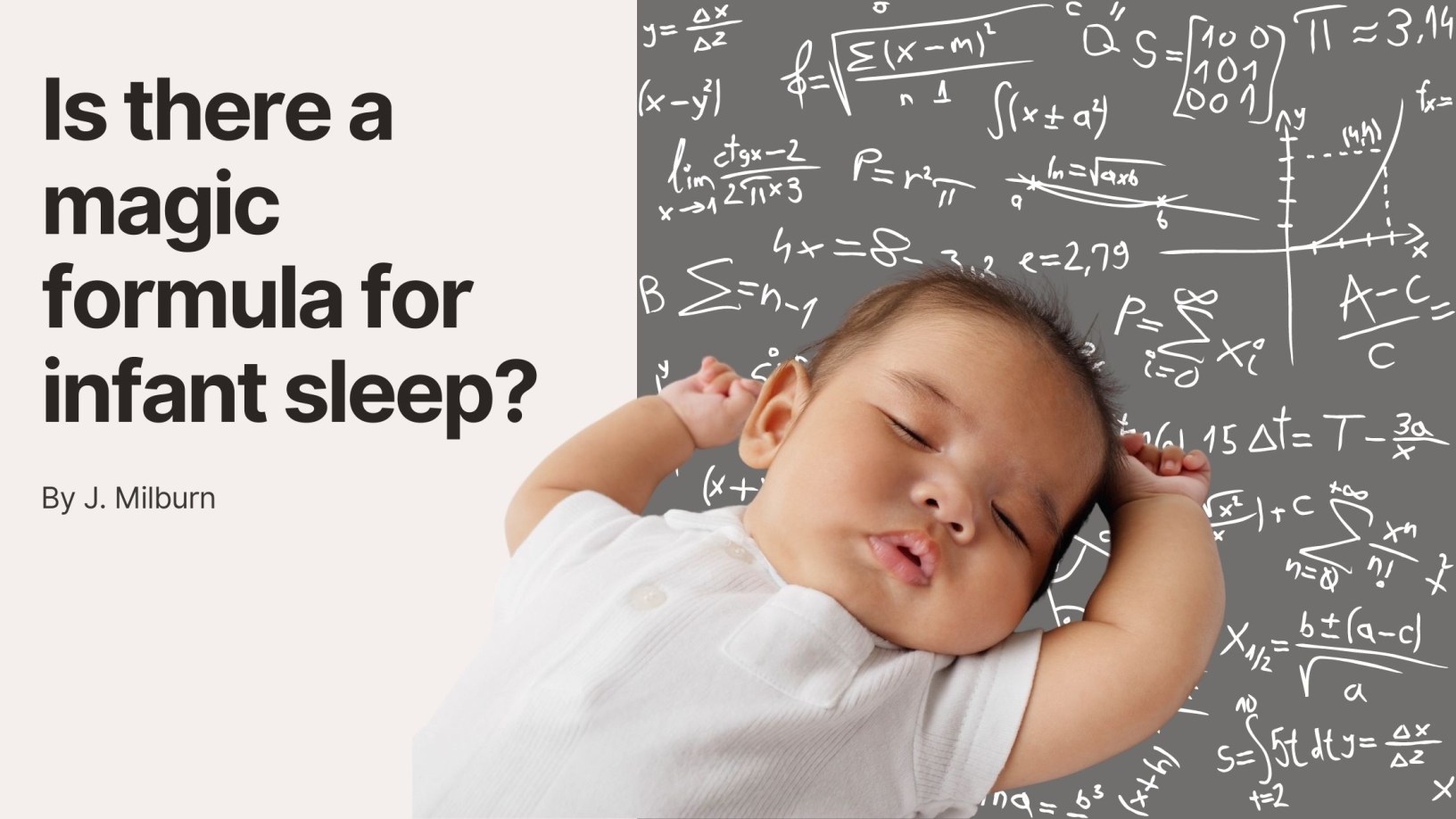 Is There a Magic Formula for Infant Sleep? – Responsive Parenting